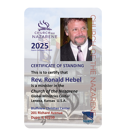 2025 Pastor ID Card | ANI Group